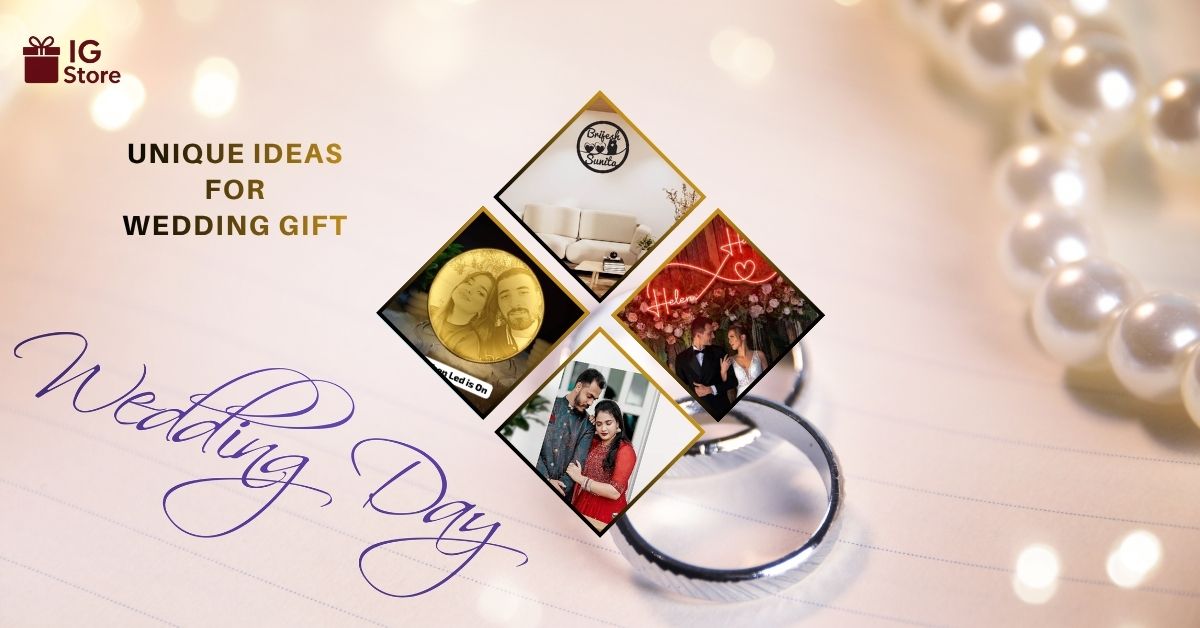 50+ Unique Wedding Gift Ideas for Couples in India – IG Store